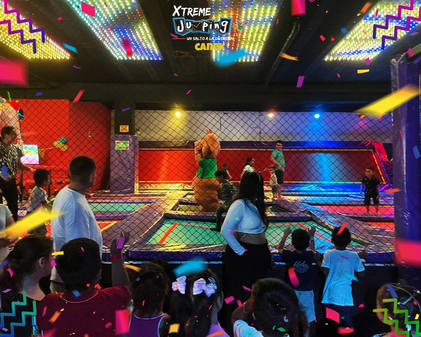 XTREME JUMPING Canek – Parque de Trampolines más grande y moderno de Mexico