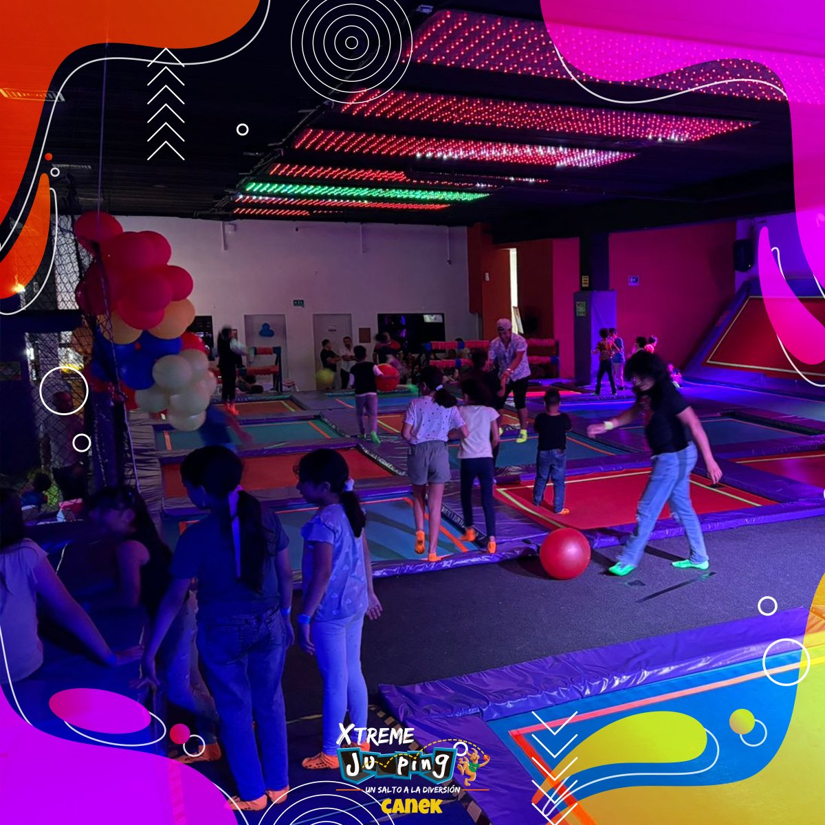 XTREME JUMPING Canek – Parque de Trampolines más grande y moderno de Mexico
